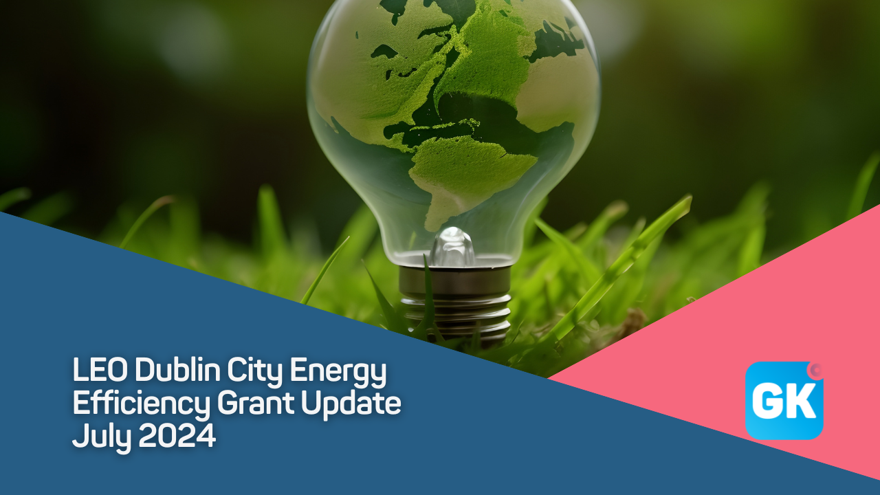 LEO Dublin City Energy Efficiency Grant Update July 2024